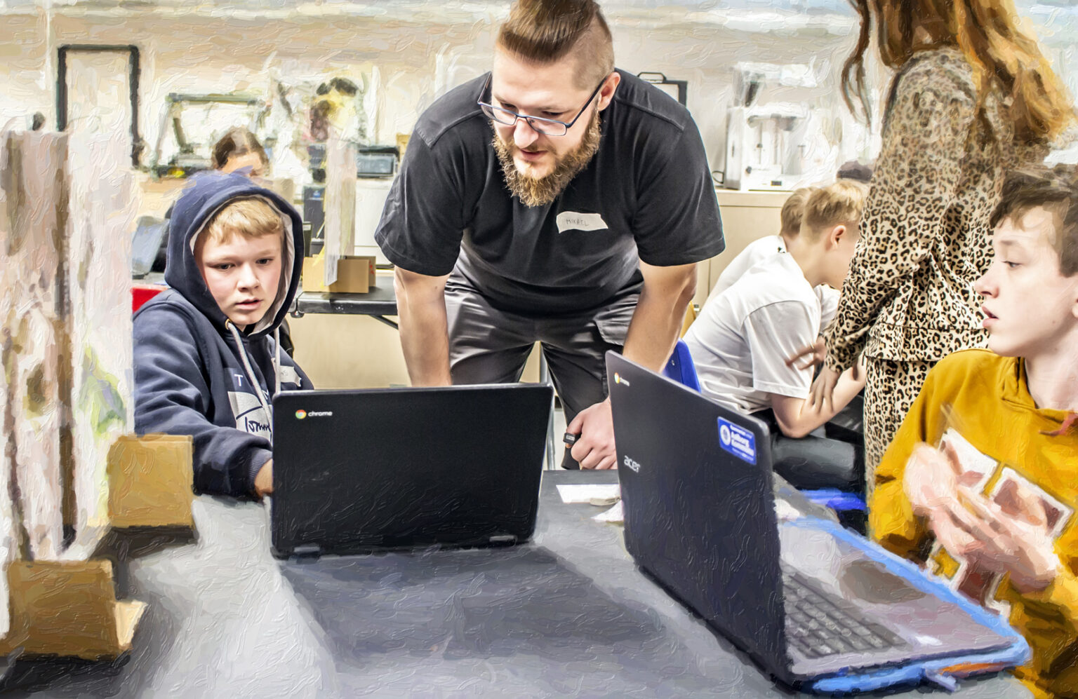 Trekanten – Kulturhus, Makerspace, Bibliotek og Cafe